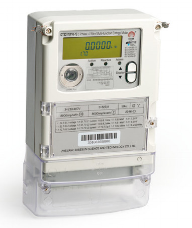 IEC 62056 61 Multi Tariff Energy Meter Rs485 Multiphase Smart Meter 3 ...