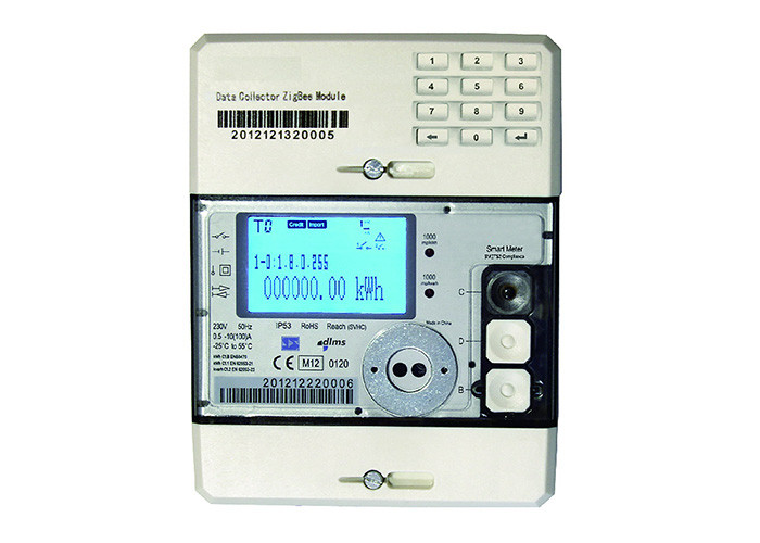 Electricity Single Phase Prepaid Meter Smets1 Smets 2 1 Phase 2 Wire ...